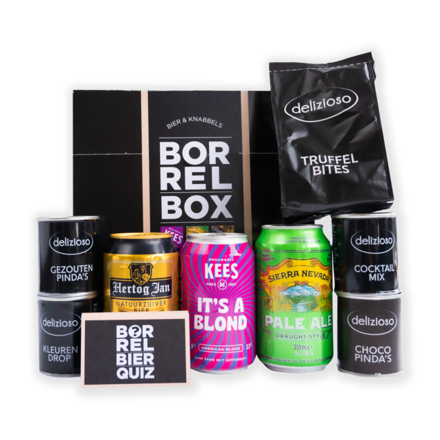 Borrelpakket | Bierbox met Delicatessen | Greetz