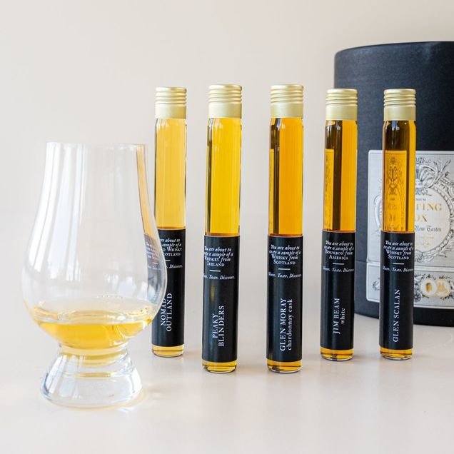 Whisky Proeverij met glas | 6 x 25 ml | Greetz