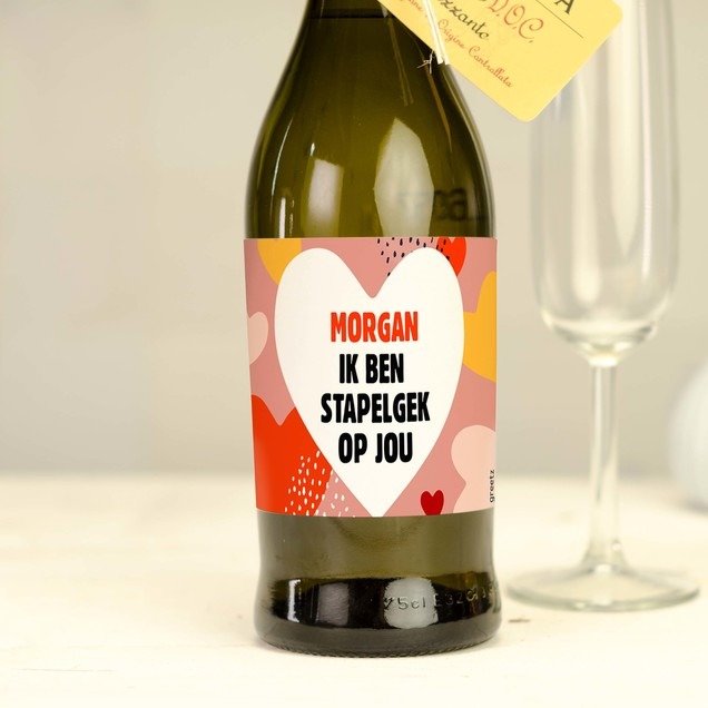 Prosecco Frizzante | met eigen tekst OUD LOGO | Greetz