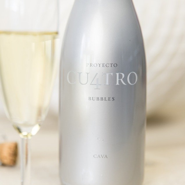 Cu4tro | Cava Brut | 750 ml | Greetz