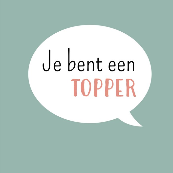 Greetz | Geslaagdkaart | je bent een topper | Greetz