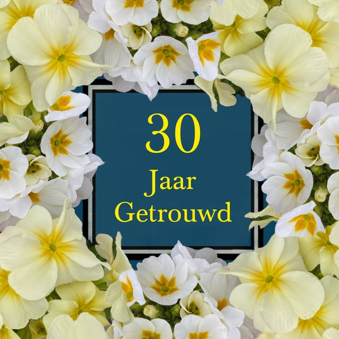Alex Sharp | Huwelijksjubileum | 30 jaar | Greetz