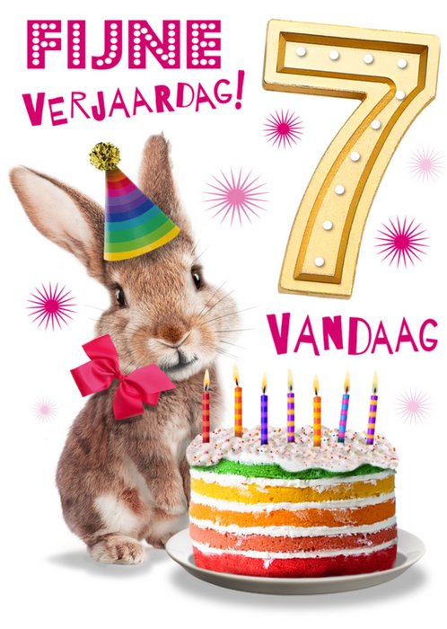 Emma Proctor | Verjaardagskaart | konijn | Greetz