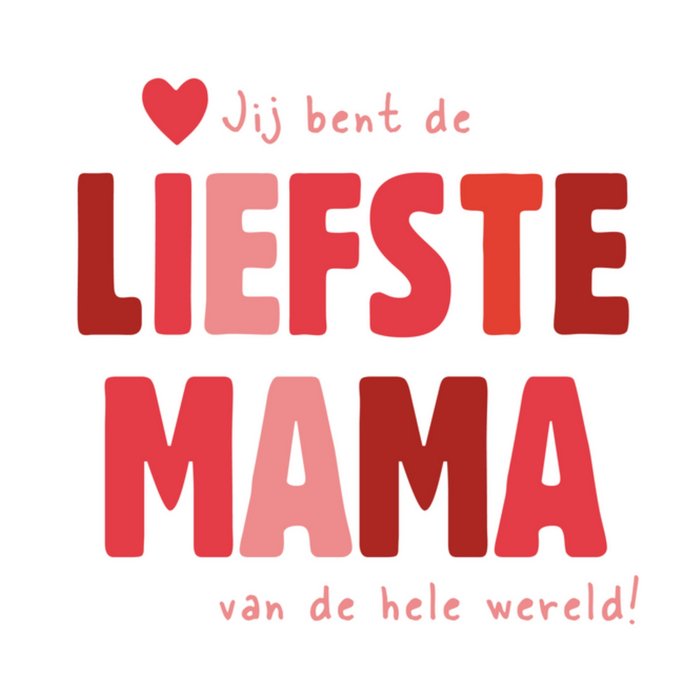 Greetz | Moederdagkaart | liefste mama | Greetz
