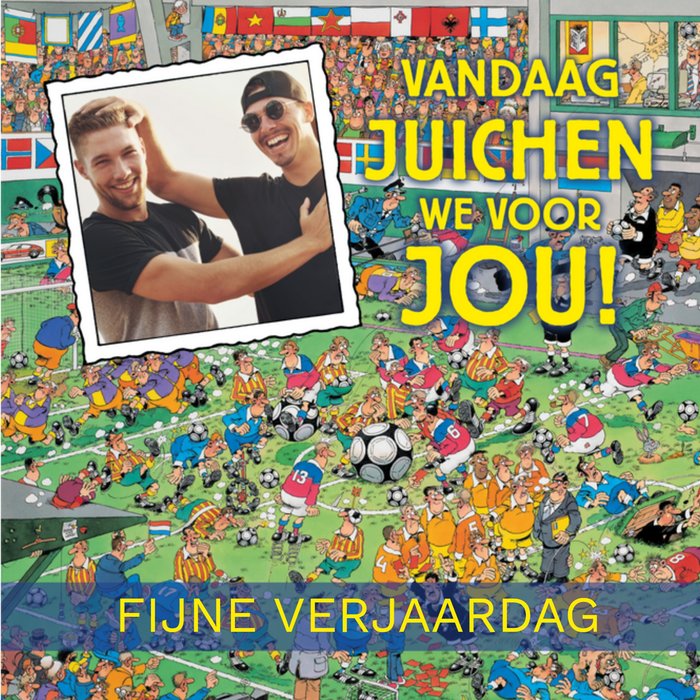 Jan van Haasteren | Verjaardagskaart | Juichen we voor jou | Greetz