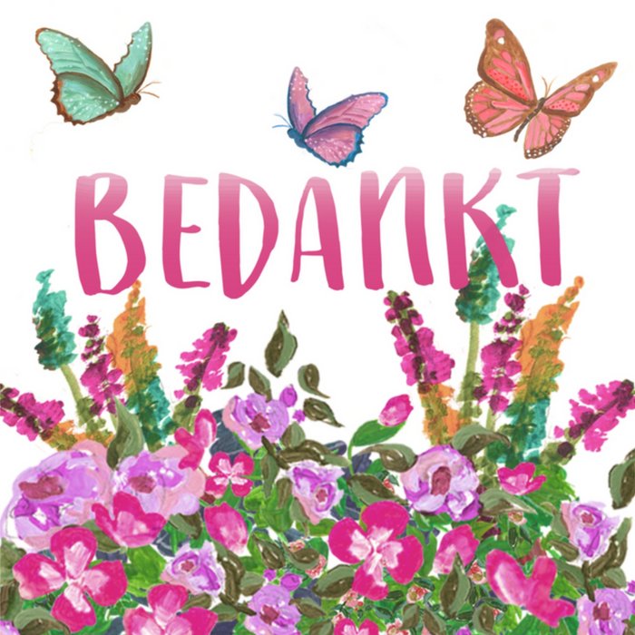 Greetz | Bedanktkaart | bloemen | Greetz
