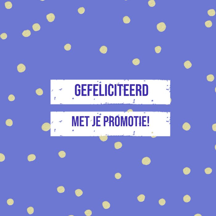 Greetz | Nieuwe baan | promotie | Greetz