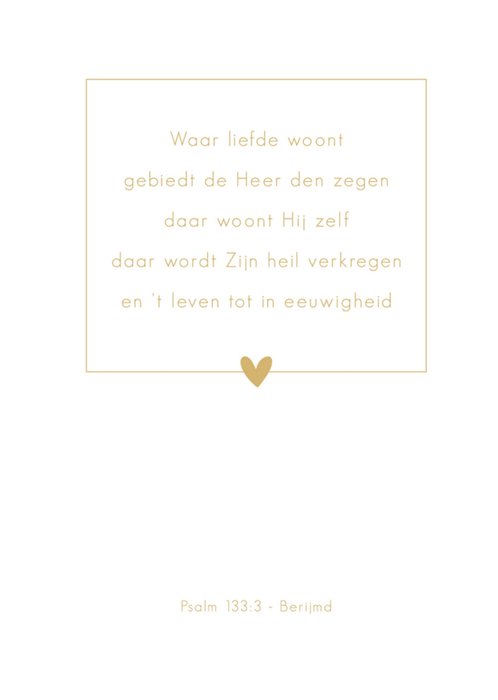 Dagelijkse Broodkruimels | Huwelijkskaart | Eeuwigheid | Greetz