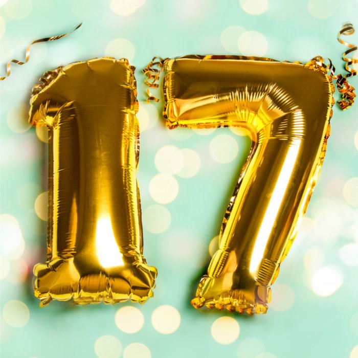 Greetz | Verjaardagskaart | 17 jaar | Greetz
