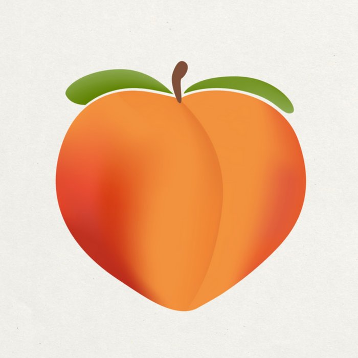 Greetz | Valentijnskaart | Perzik emoji | Greetz