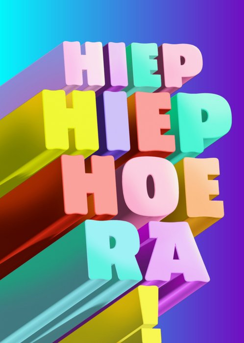 Greetz | Verjaardagskaart | hiep hiep hoera | Greetz