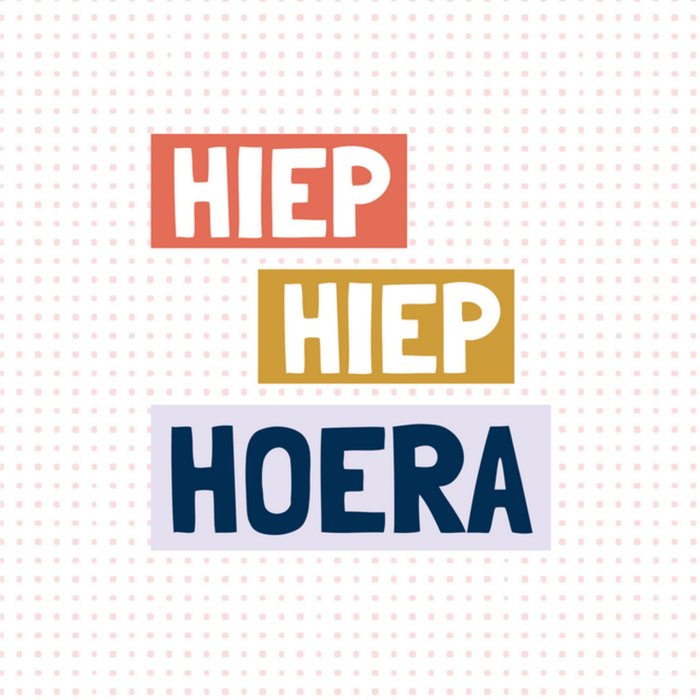 Stichting Jarige Job | Verjaardagskaart | Hiep Hiep Hoera | Greetz