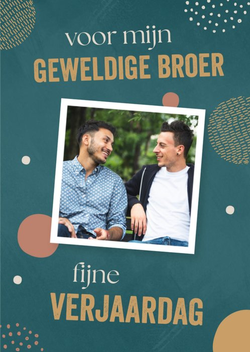 Papercute | Verjaardagskaart | Broer | Met foto | Greetz