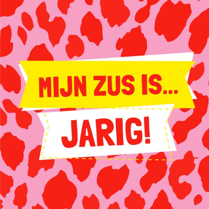 Greetz | Verjaardagskaart | Mijn zus is jarig | Greetz