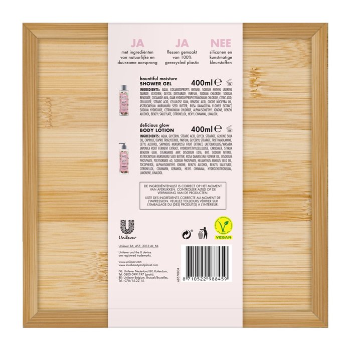 Love Beauty and Planet Muru Muru Butter & Rose Luxe Bamboo Geschenkset ...