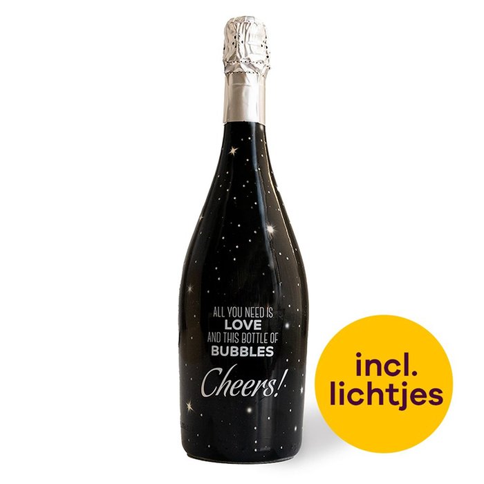Prosecco | Cheers Vino Spumante incl. lampje | 750 ml | Greetz